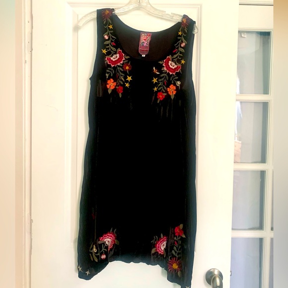 Johnny Was | Dresses | Johnny Was Velvet Dress | Poshmark